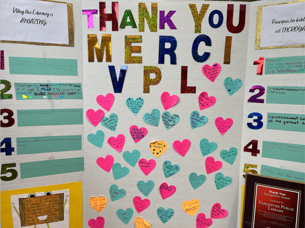 Fraserview Library Appreciation Project | Neighbourhood Small Grants